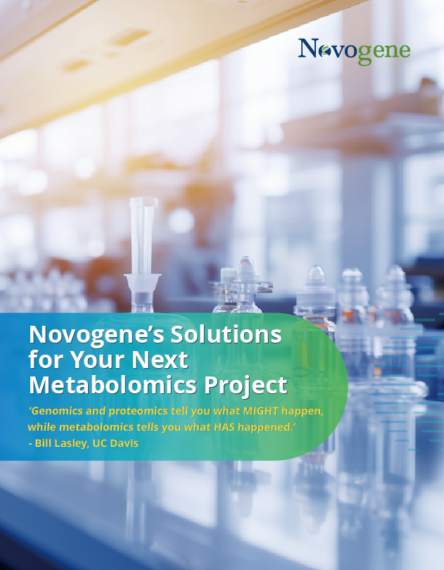 Novogene’s Solutions for Your Next Metabolomics Project - Novogene